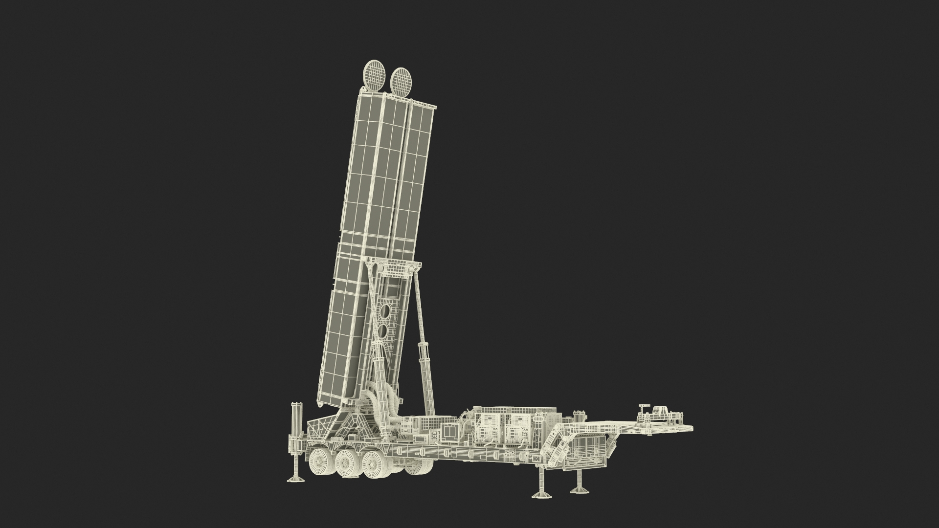 LRHW Launcher With Deployed Hypersonic Missiles Model - TurboSquid 2466157
