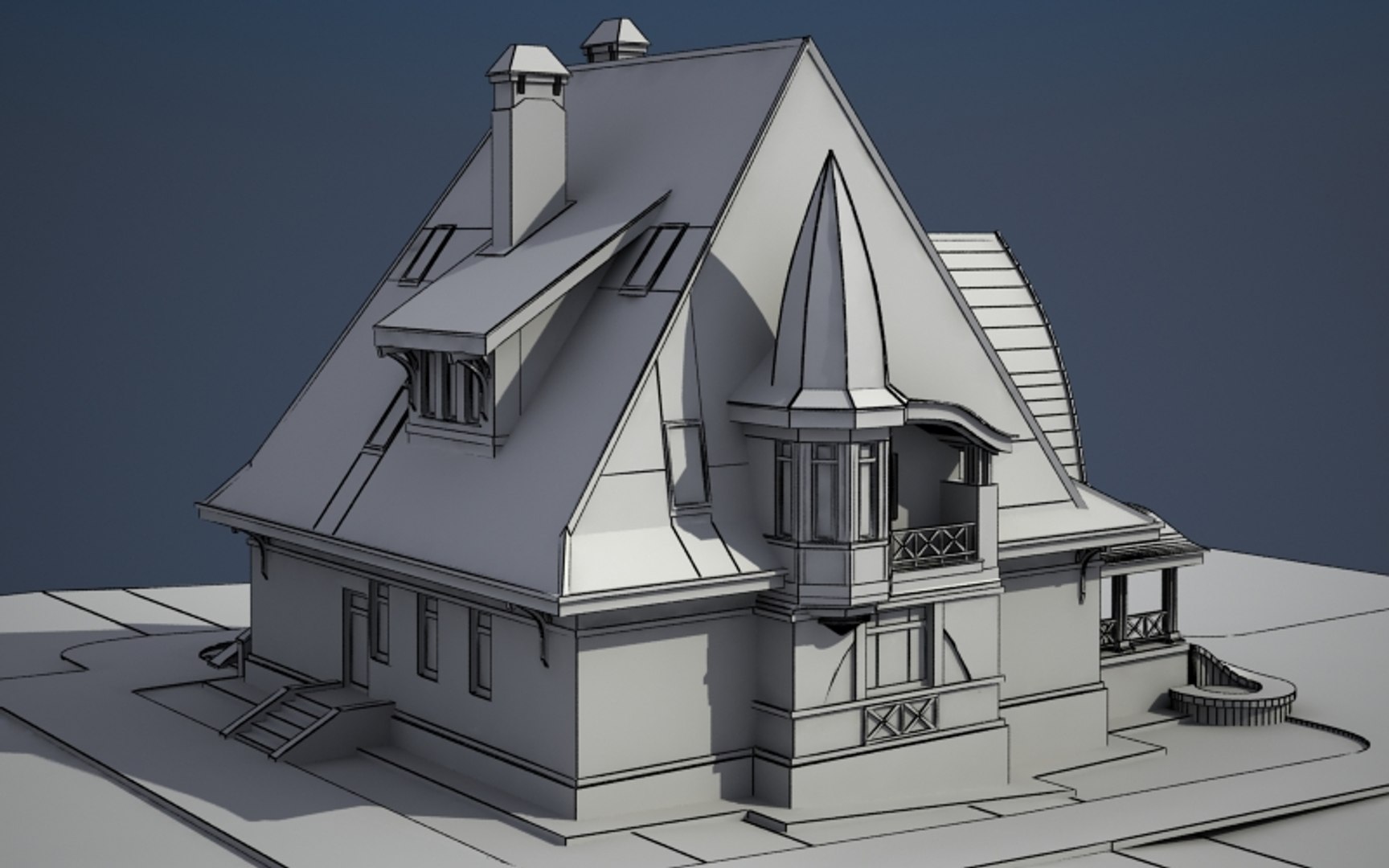 House Place 3d Model