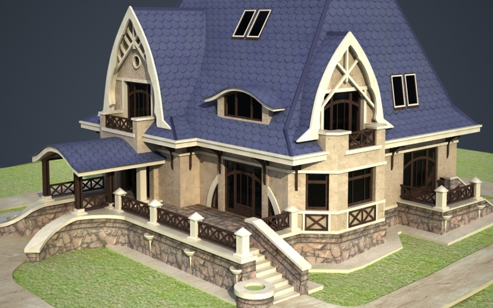 House Place 3d Model