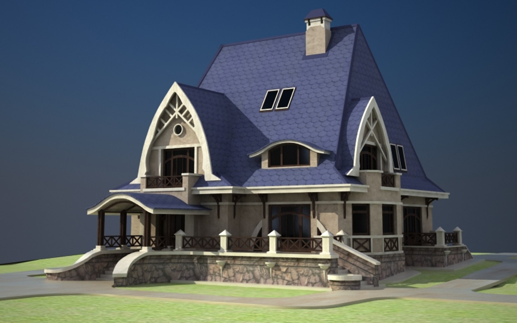 House Place 3d Model