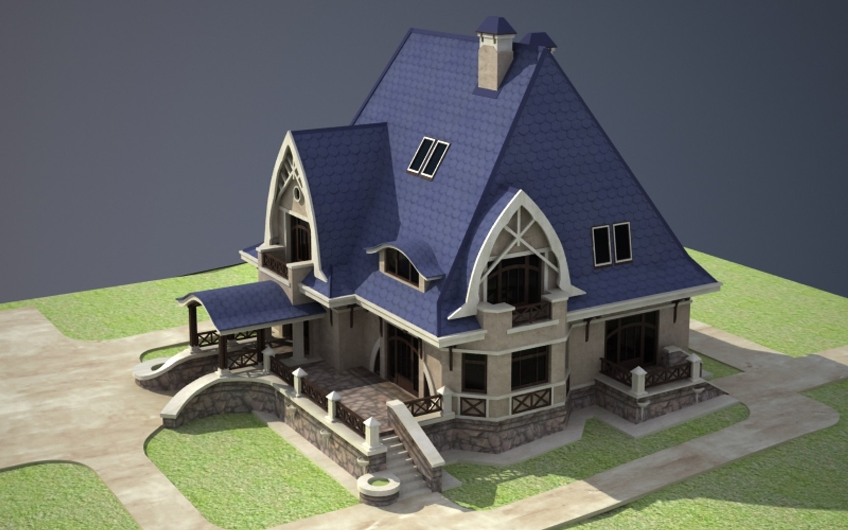 House Place 3d Model