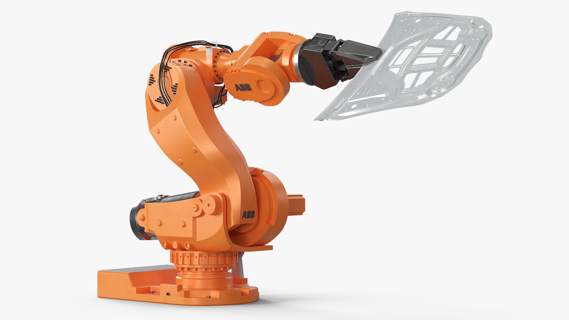 ABB IRB 7600 With Gripper Car Hood Inner Panel Rigged 3D - TurboSquid ...