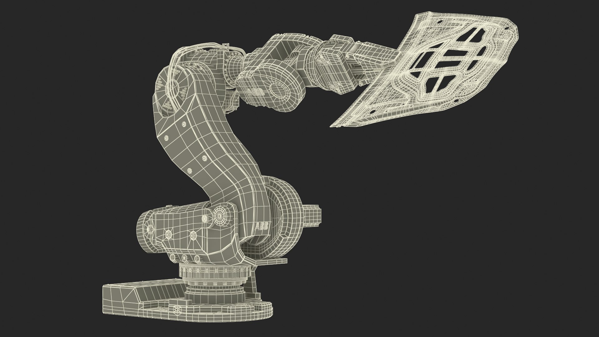 ABB IRB 7600 With Gripper Car Hood Inner Panel Rigged 3D - TurboSquid ...