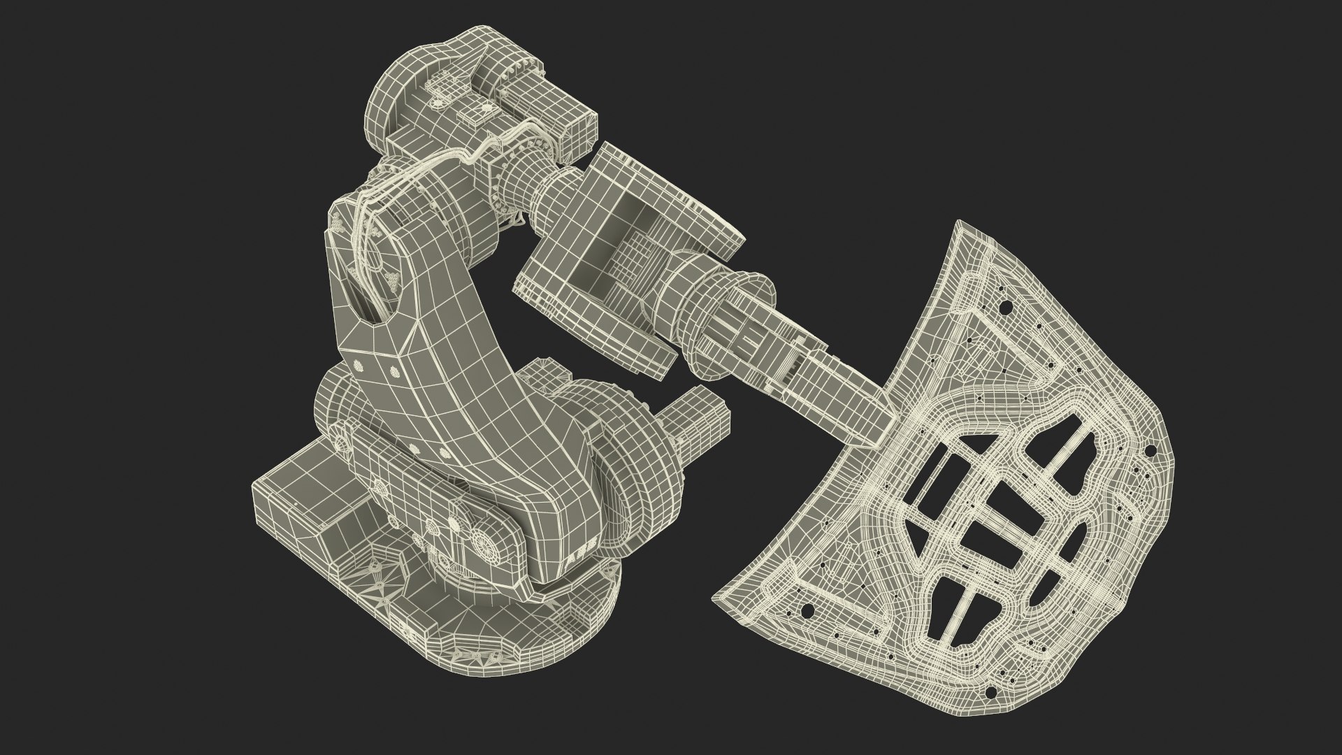 ABB IRB 7600 With Gripper Car Hood Inner Panel Rigged 3D - TurboSquid ...