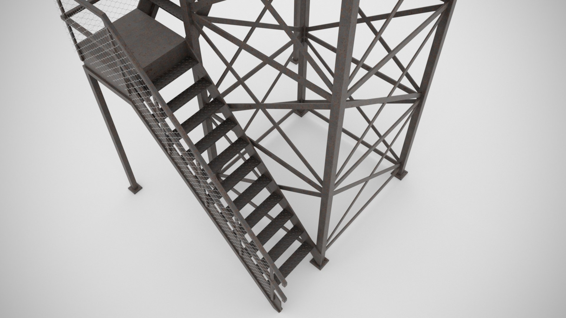 Observation Tower 3D Model - TurboSquid 1548159