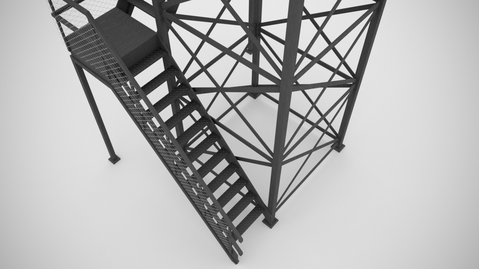 Observation Tower 3D Model - TurboSquid 1548159