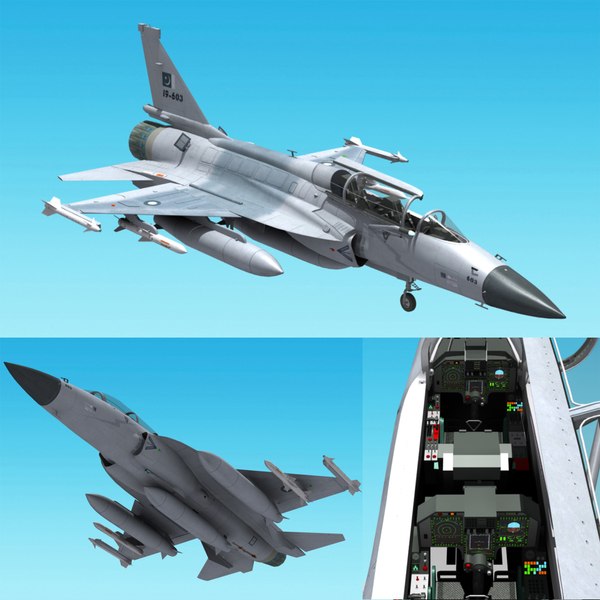modelo 3d JF-17 Bravo - TurboSquid 2207523