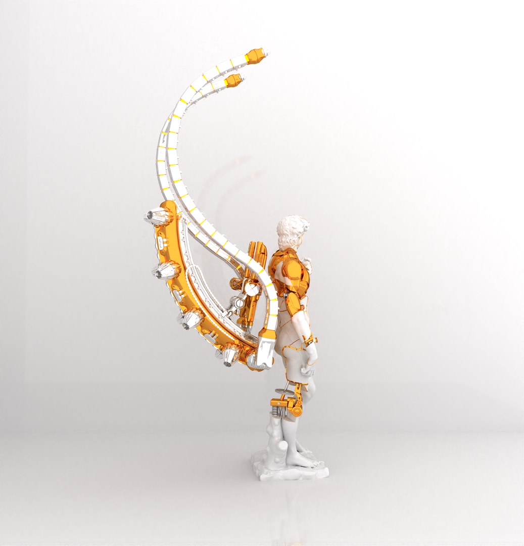 Cyber David 3D Model - TurboSquid 1807734