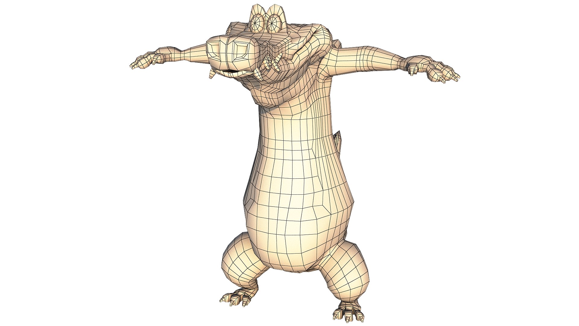 Cartoon Croc 3d 3ds