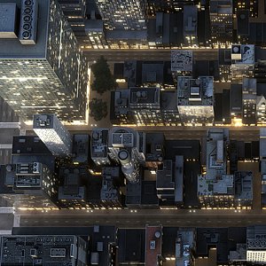 Low Poly New York City Skyline 3D Models For Download | TurboSquid