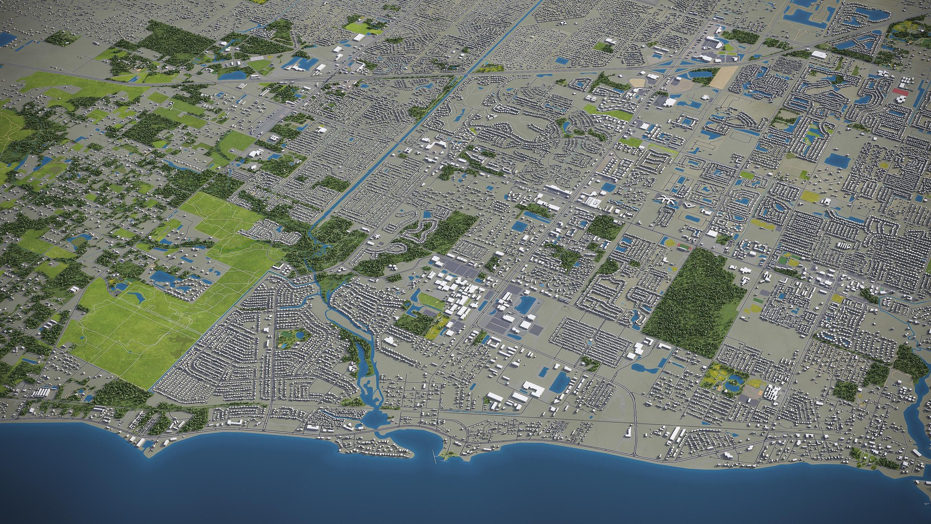 Melbourne Model - TurboSquid 1555506