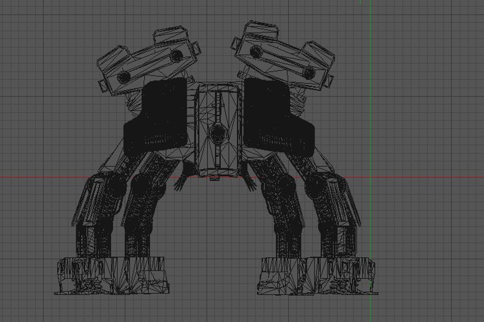 mech robot 3d model