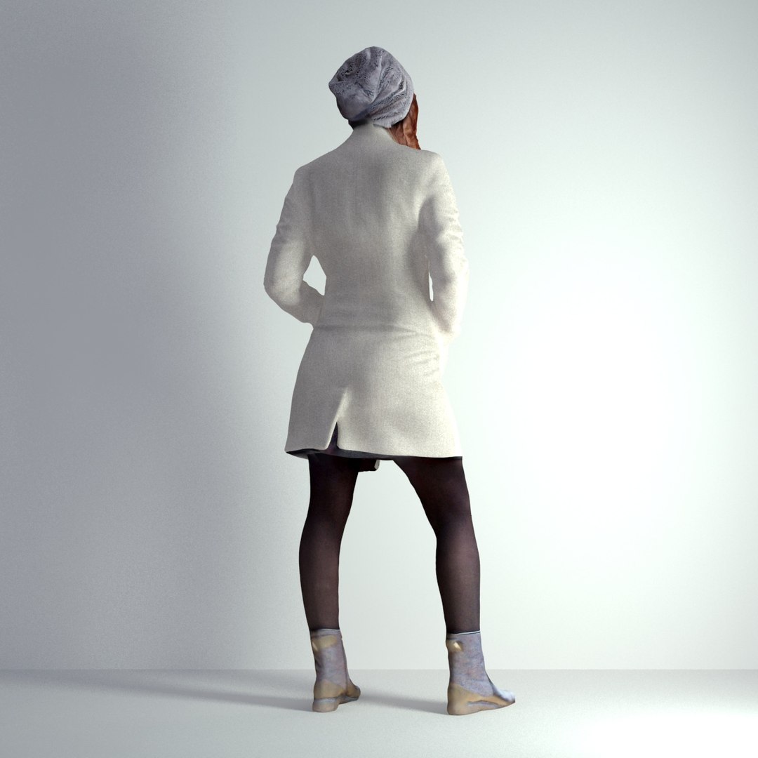 Scanned Woman 001 3d Max