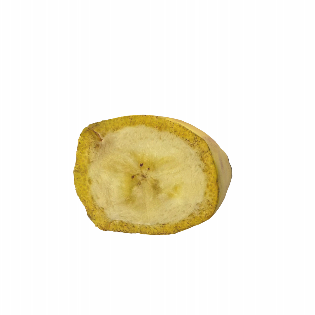 Banana Piece 3D - TurboSquid 2391046