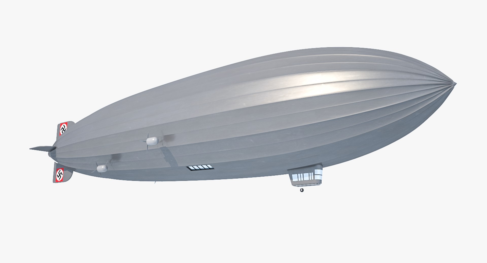 3D Hindenburg Zeppelin - Nazi - TurboSquid 1211632