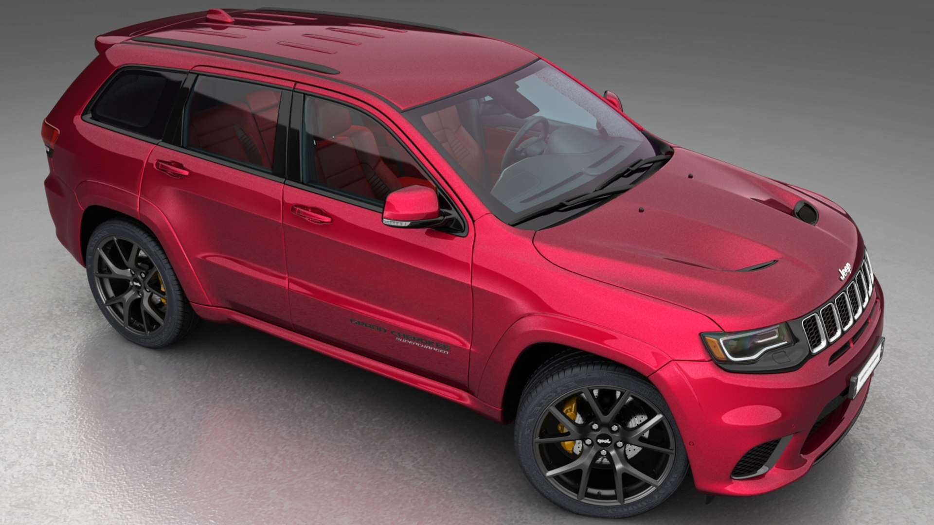 3D Jeep Grand Cherokee Trackhawk - TurboSquid 1310412