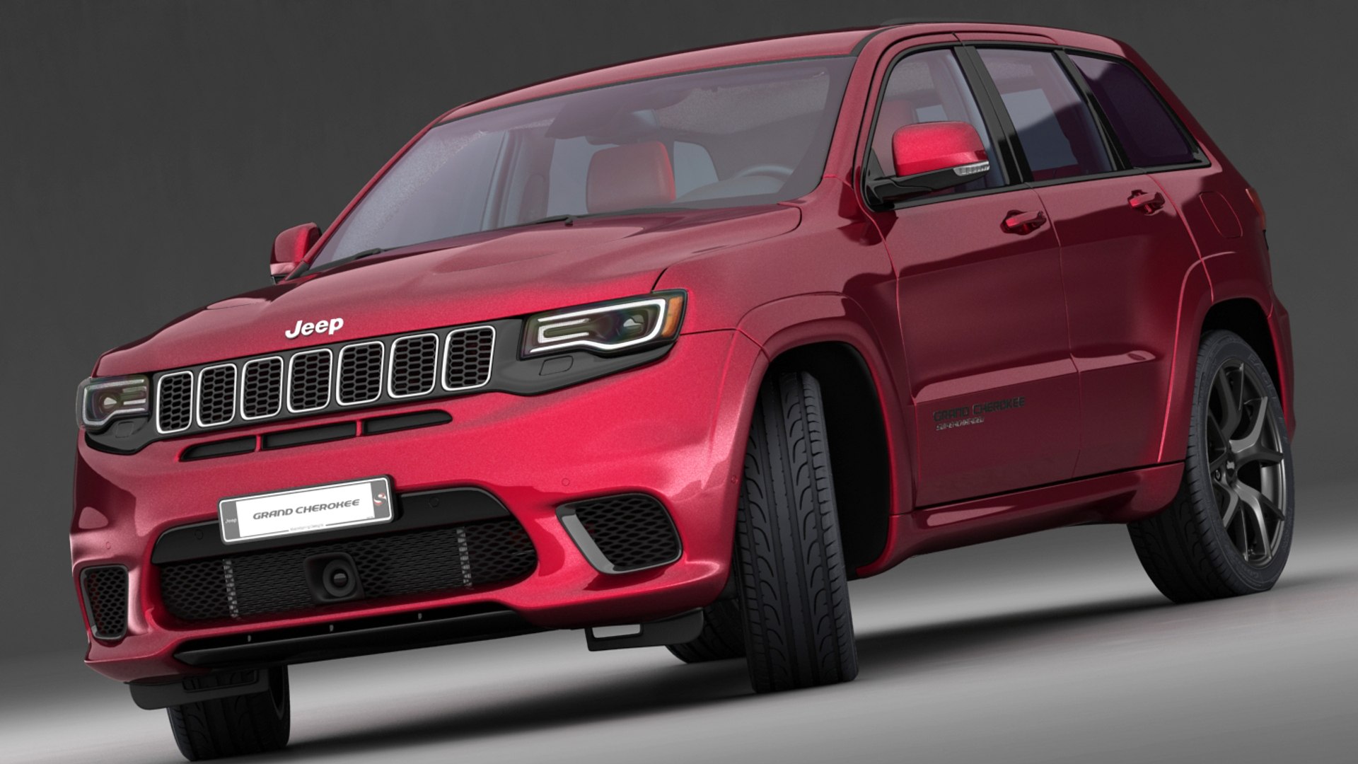 3D Jeep Grand Cherokee Trackhawk - TurboSquid 1310412