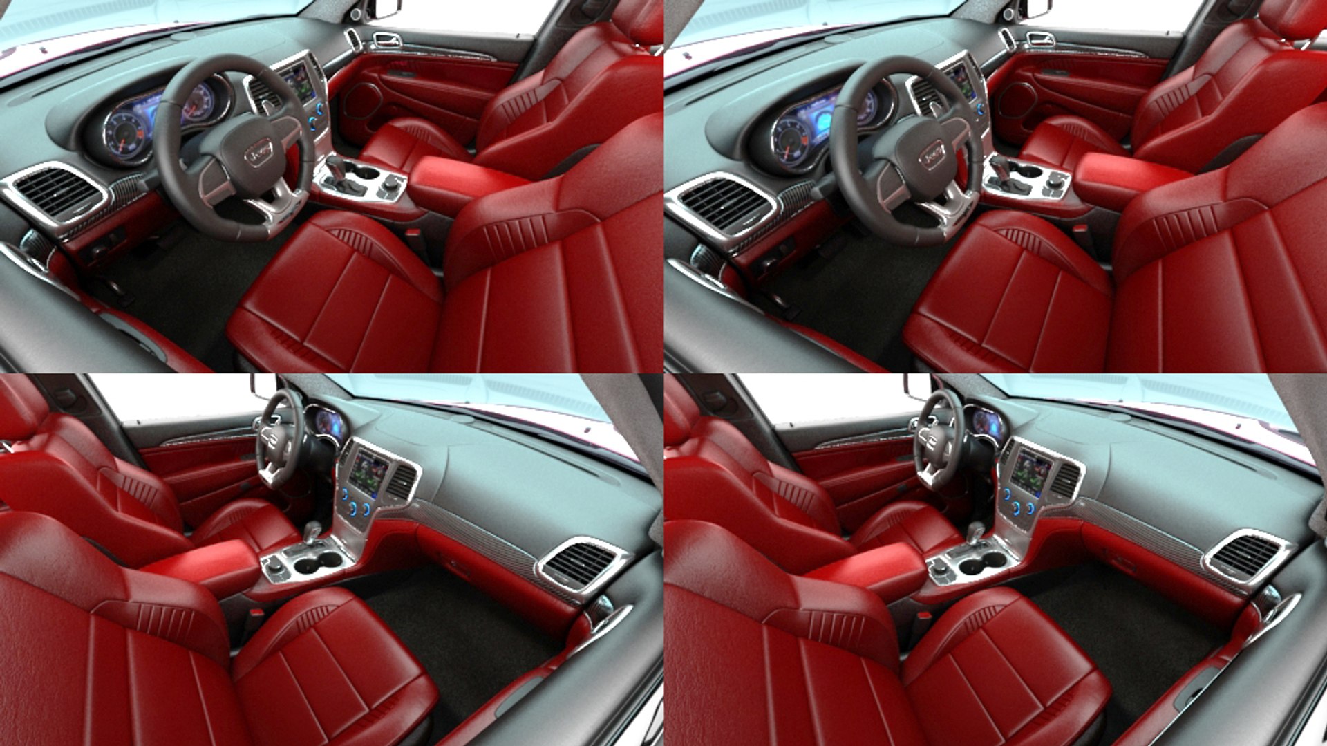 3D Jeep Grand Cherokee Trackhawk - TurboSquid 1310412
