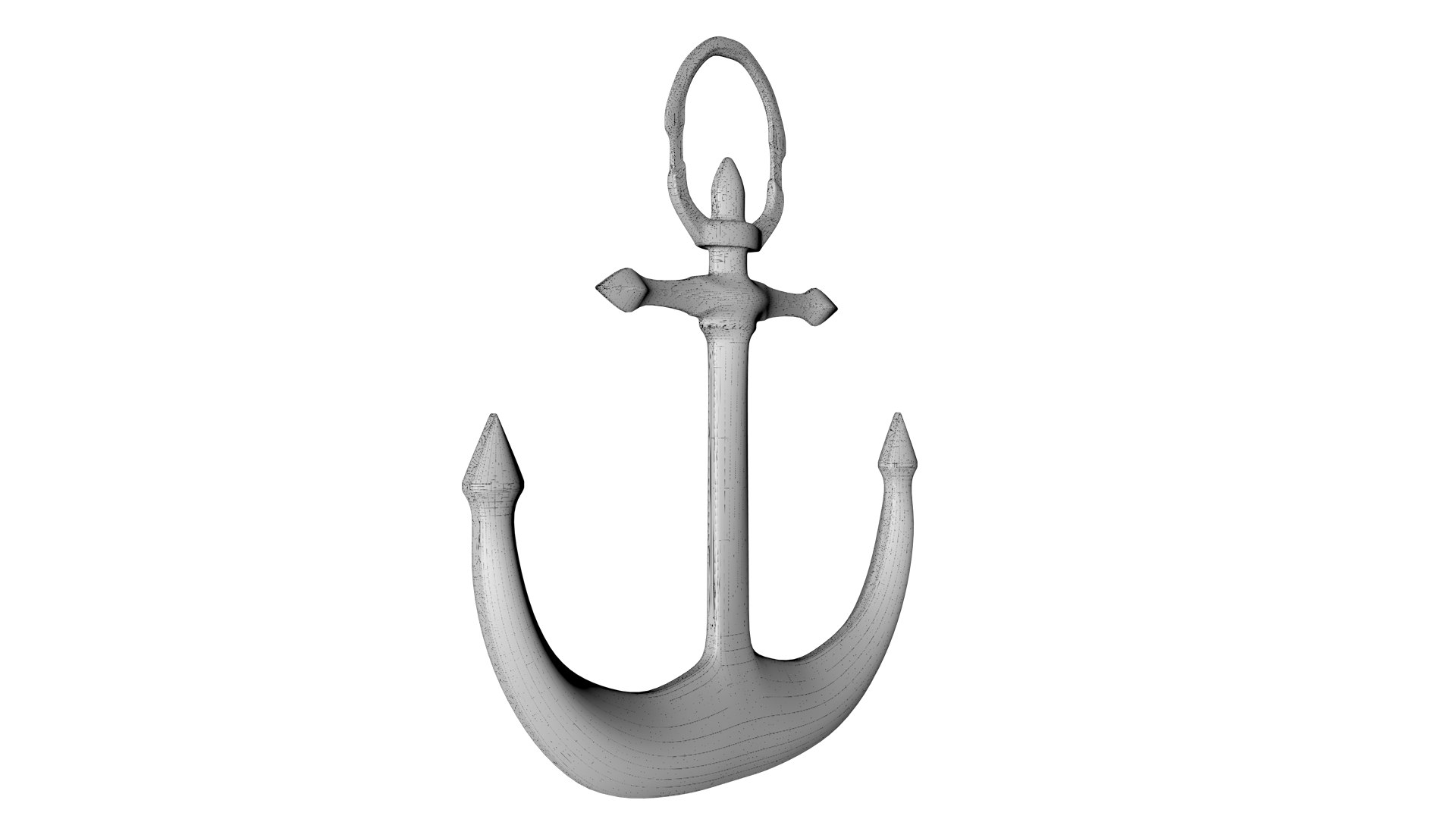 Ship Anchor Model 1 3D - TurboSquid 2251395