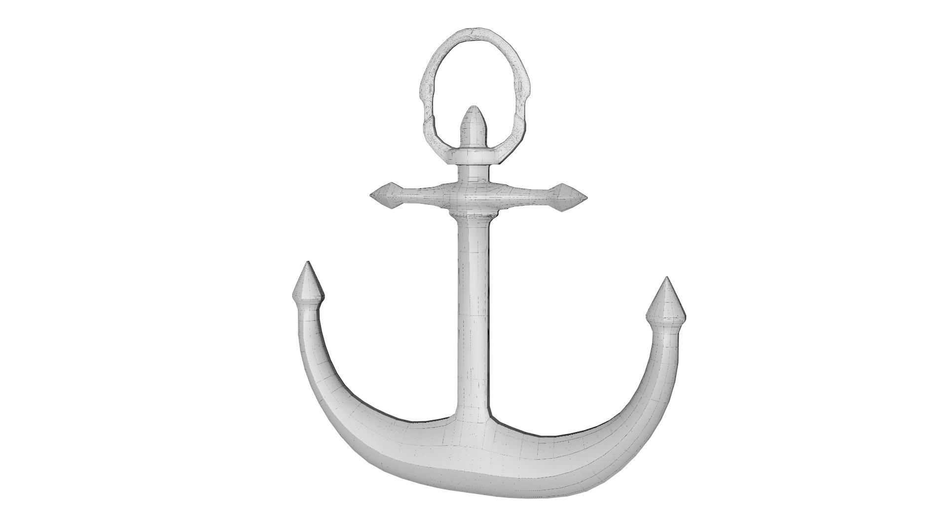 Ship Anchor Model 1 3D - TurboSquid 2251395