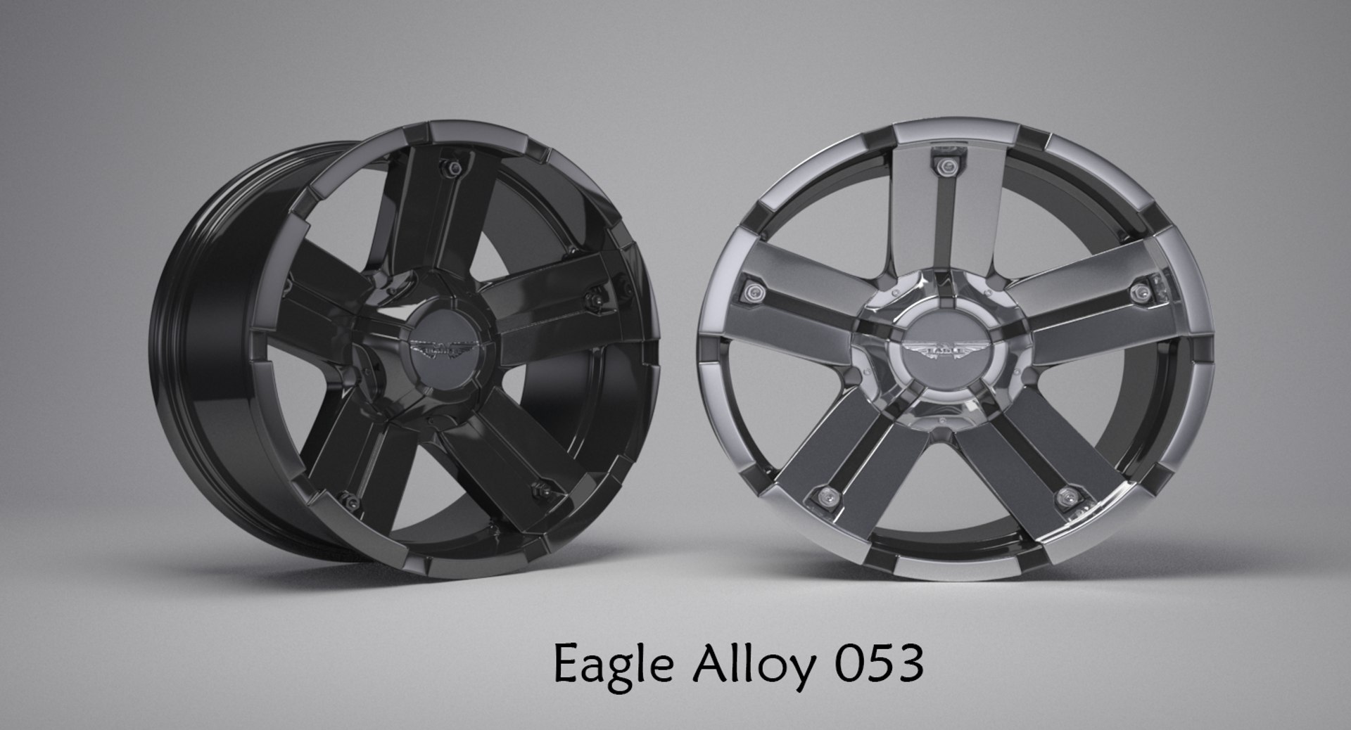 3D eagle alloy rims model - TurboSquid 1266571