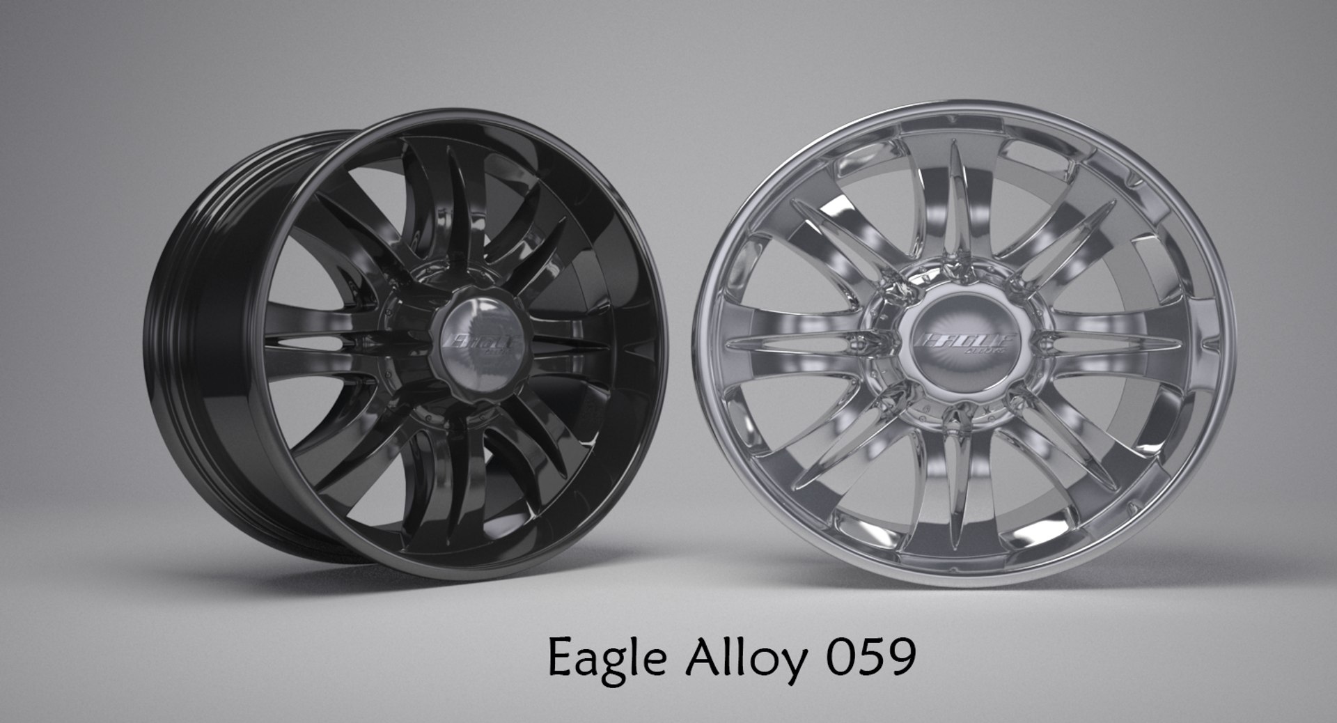 3D eagle alloy rims model - TurboSquid 1266571