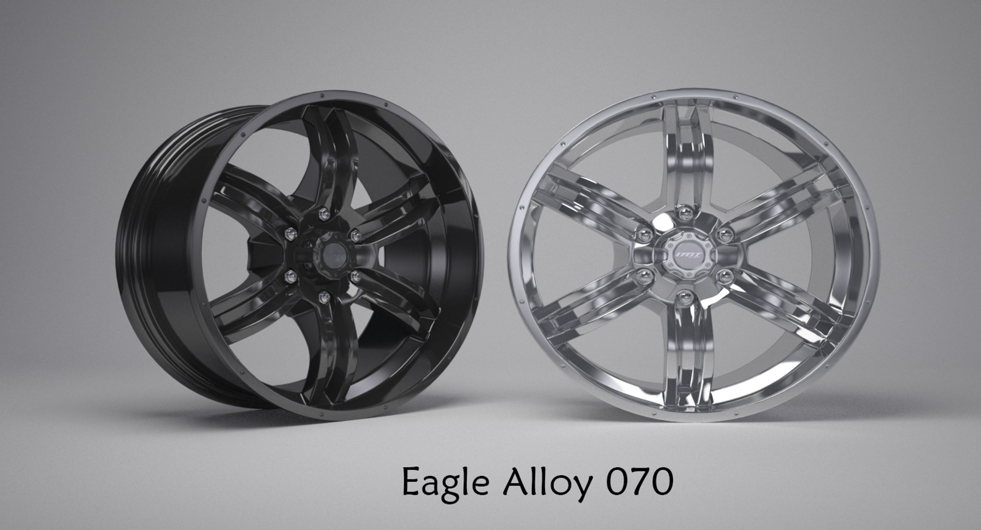 3D eagle alloy rims model - TurboSquid 1266571
