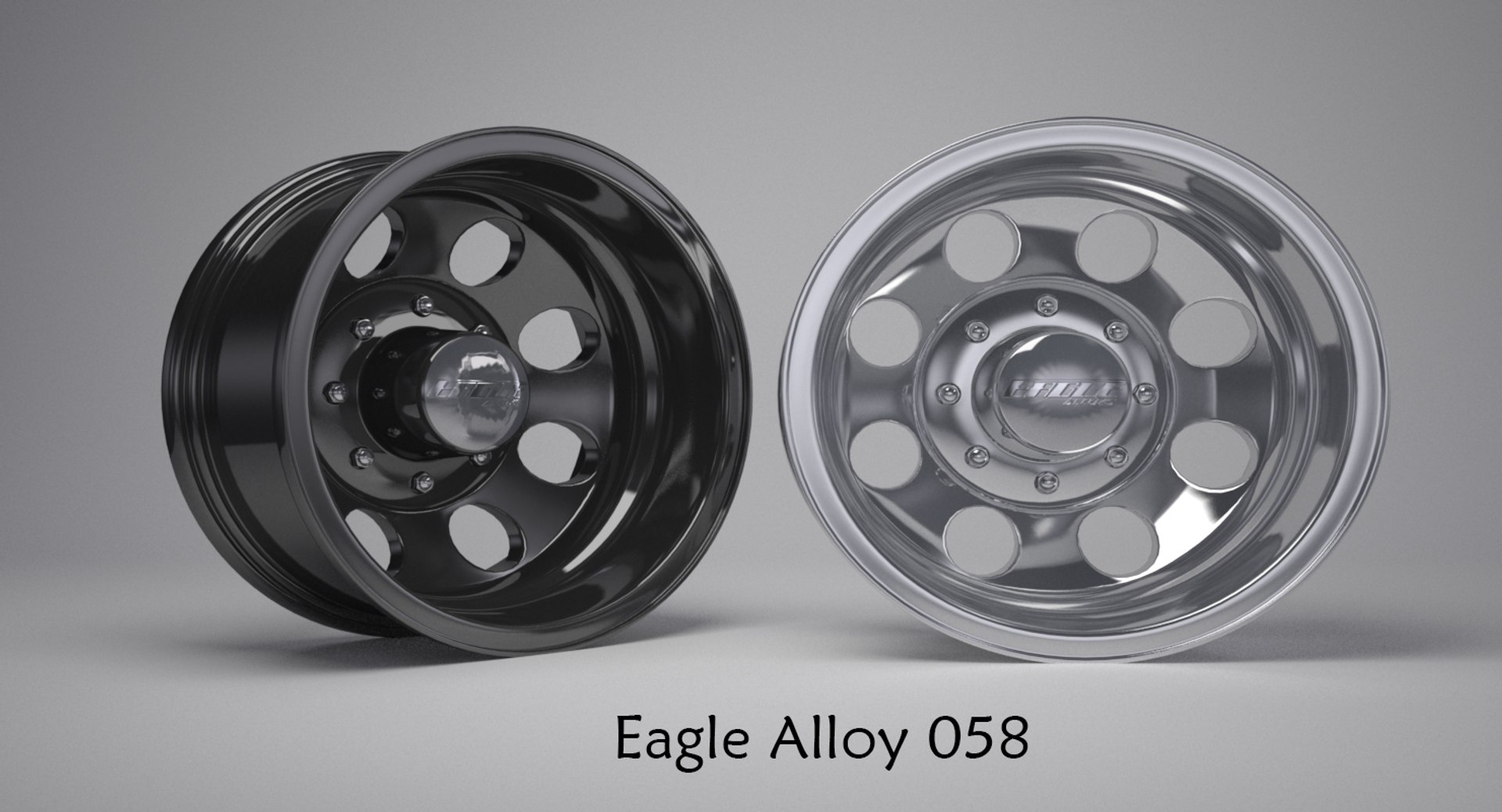 3D eagle alloy rims model - TurboSquid 1266571