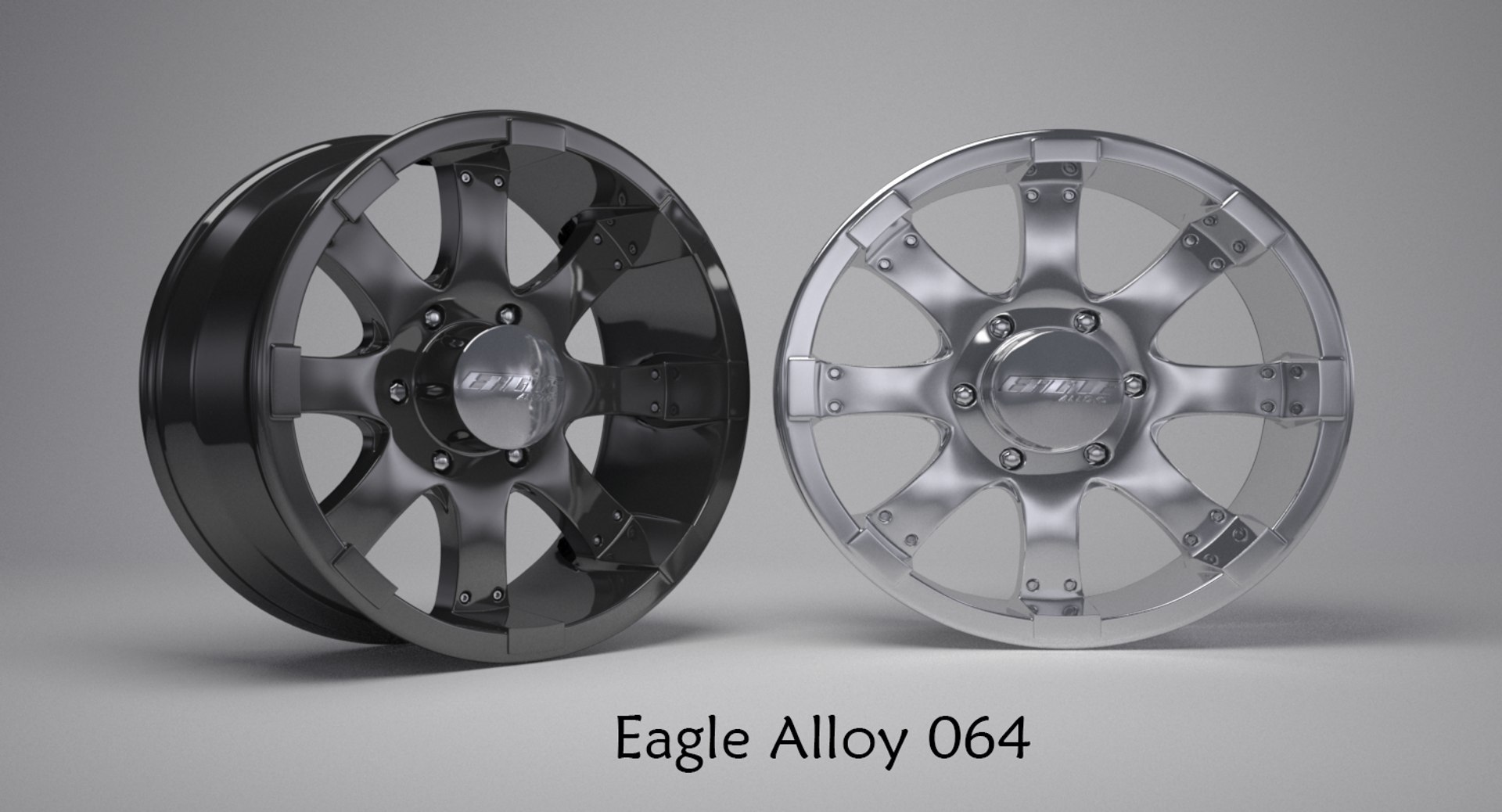 3D eagle alloy rims model - TurboSquid 1266571