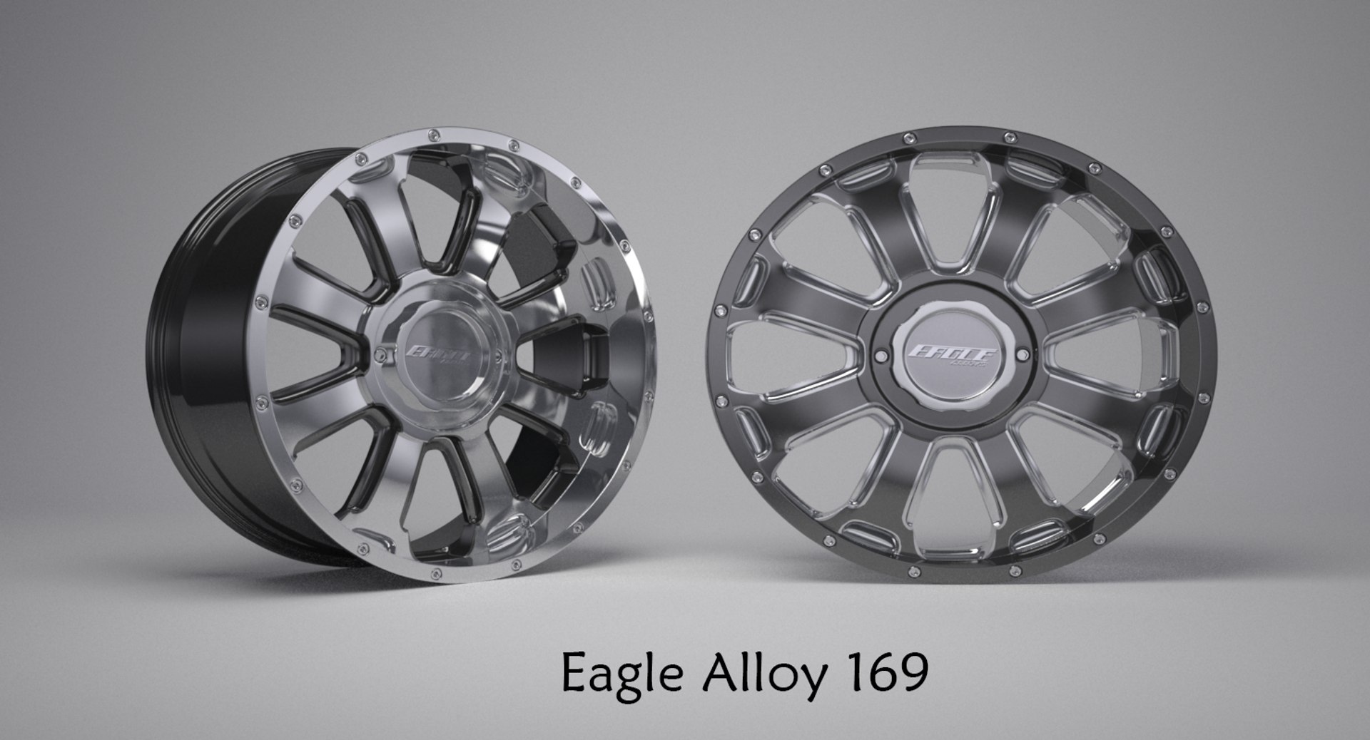 3D eagle alloy rims model - TurboSquid 1266571