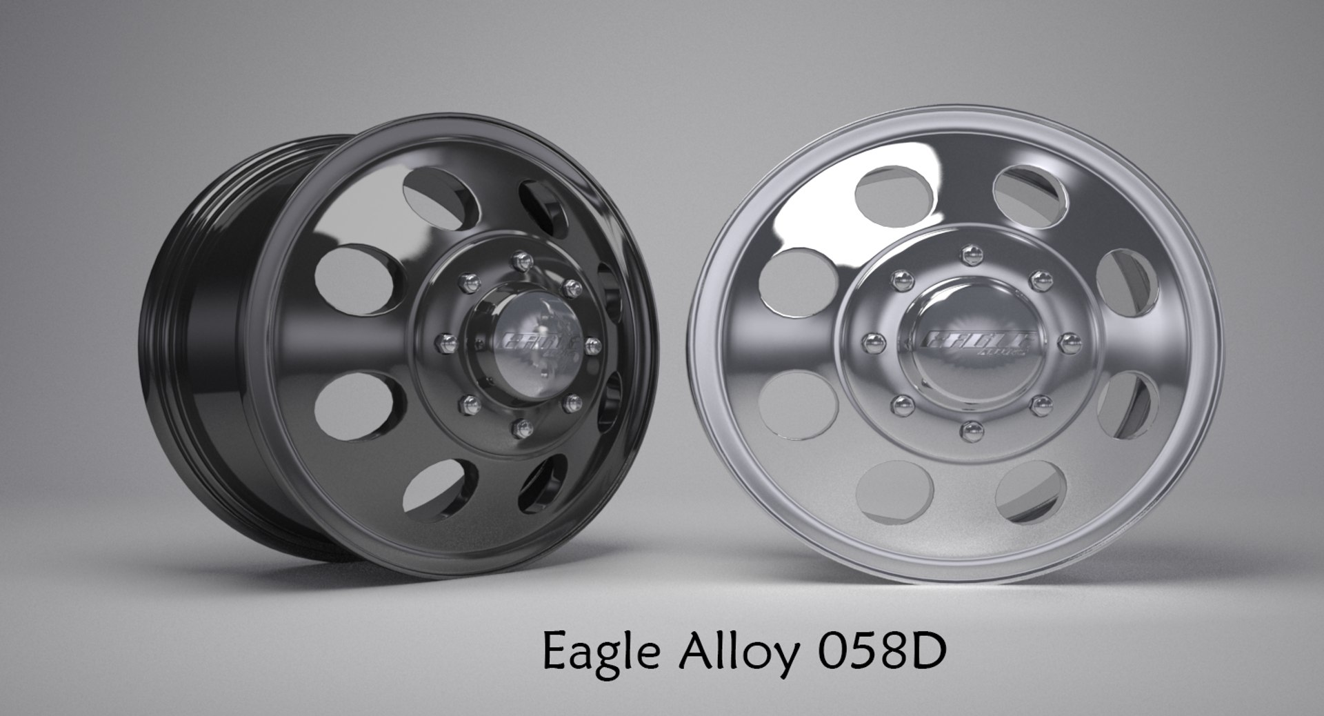 3D eagle alloy rims model - TurboSquid 1266571