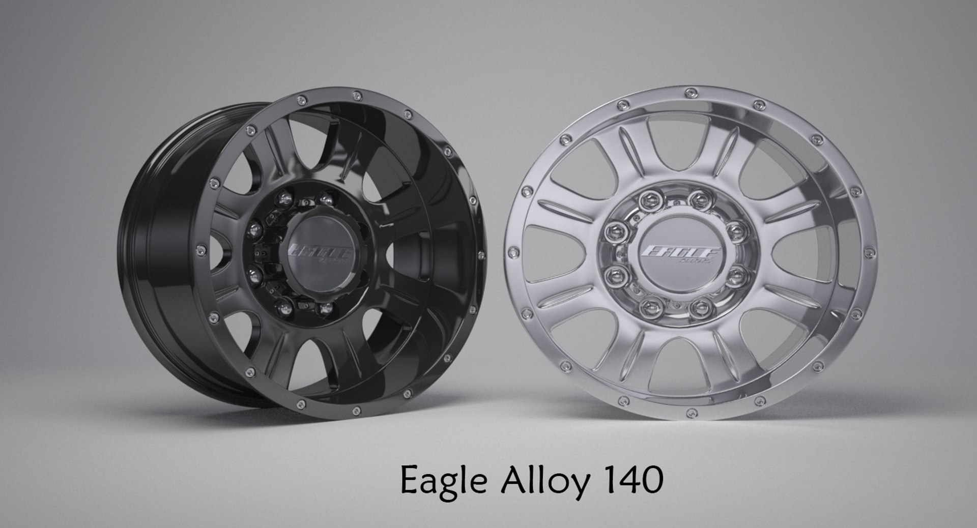 3D eagle alloy rims model - TurboSquid 1266571