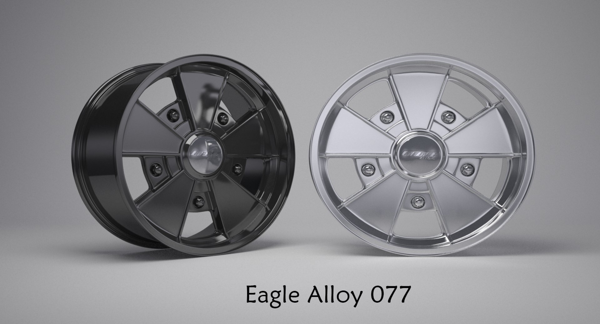 3D eagle alloy rims model - TurboSquid 1266571