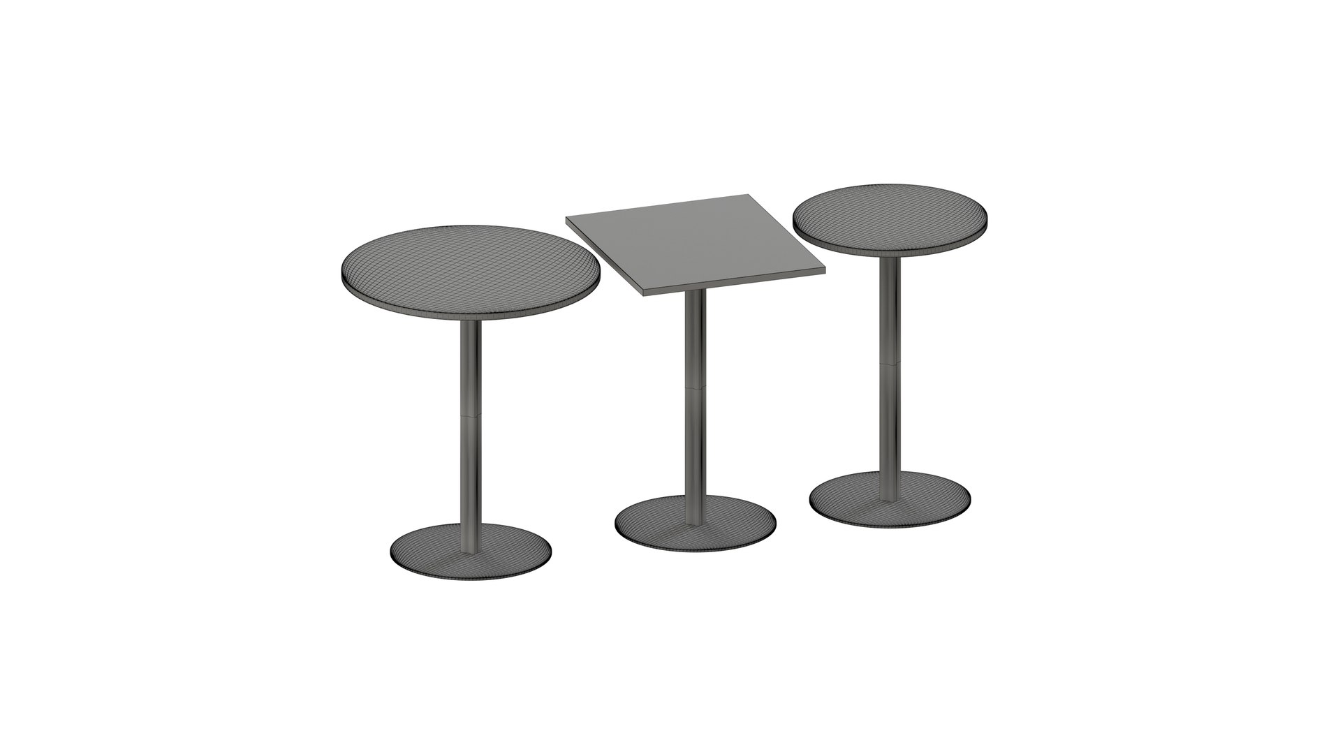 Harbour Column Counter Table 3D Model - TurboSquid 1939871