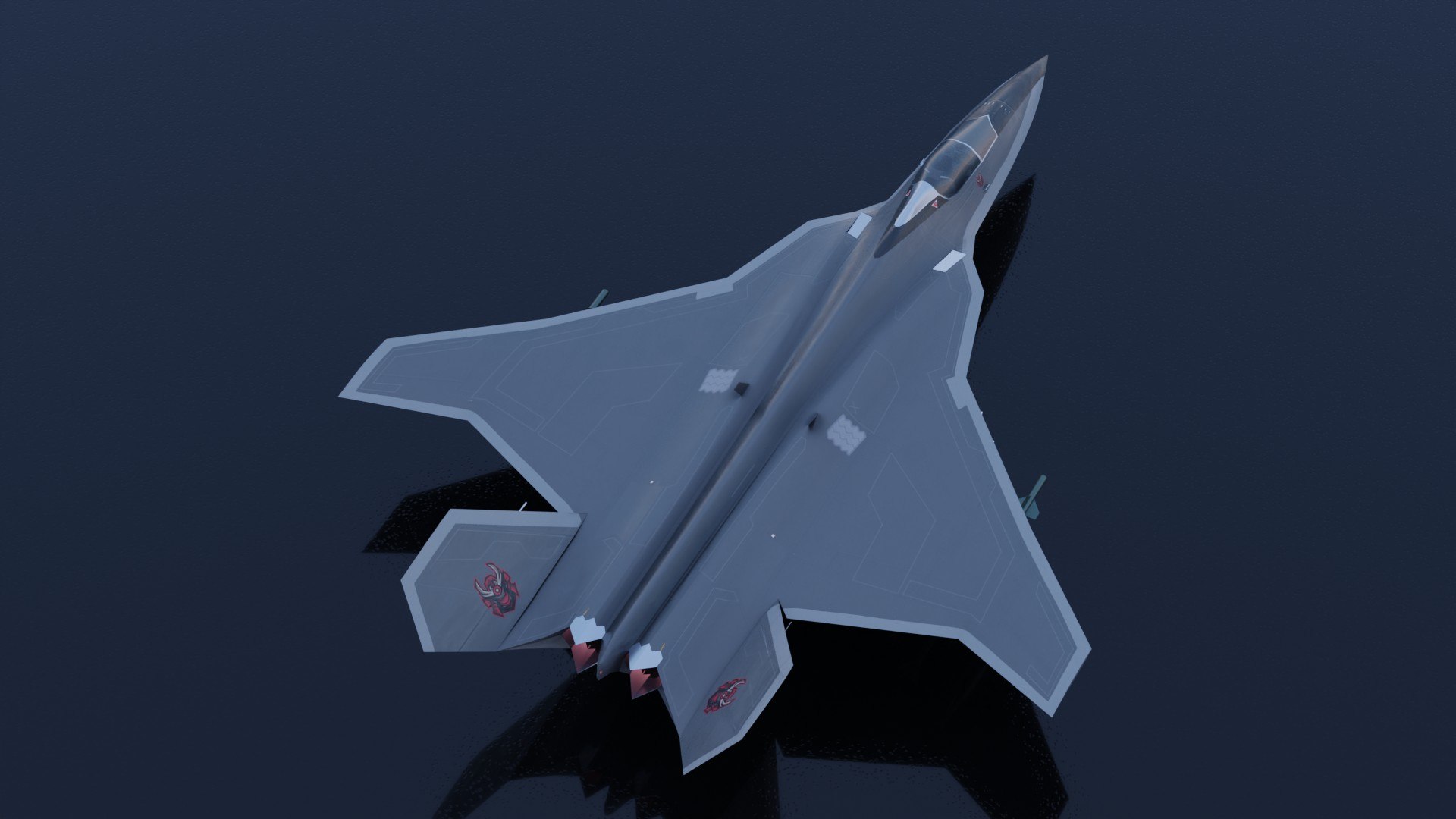 Mitsubishi F-3 F-X Godzilla 3D Model - TurboSquid 2197190