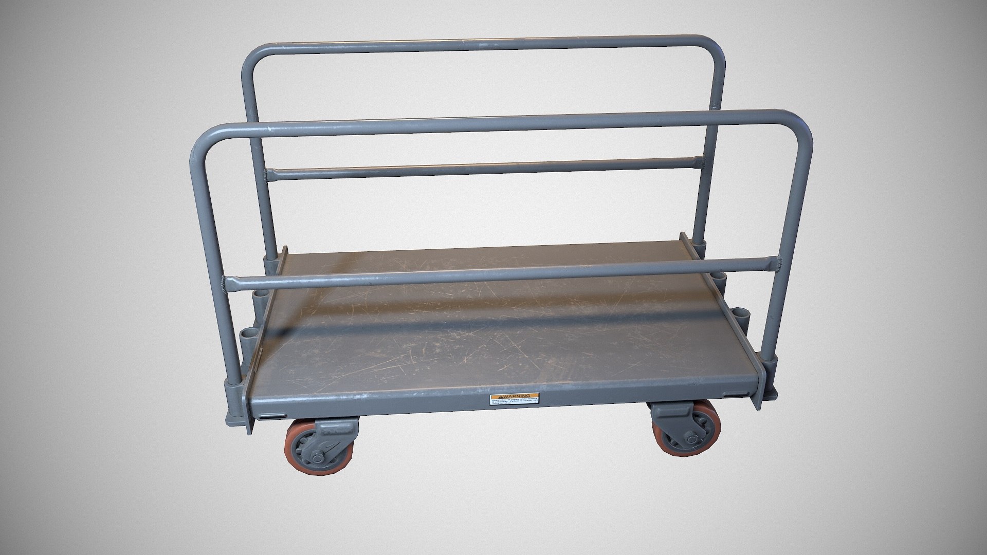 Warehouse Push Cart - 3D Model - TurboSquid 1179795