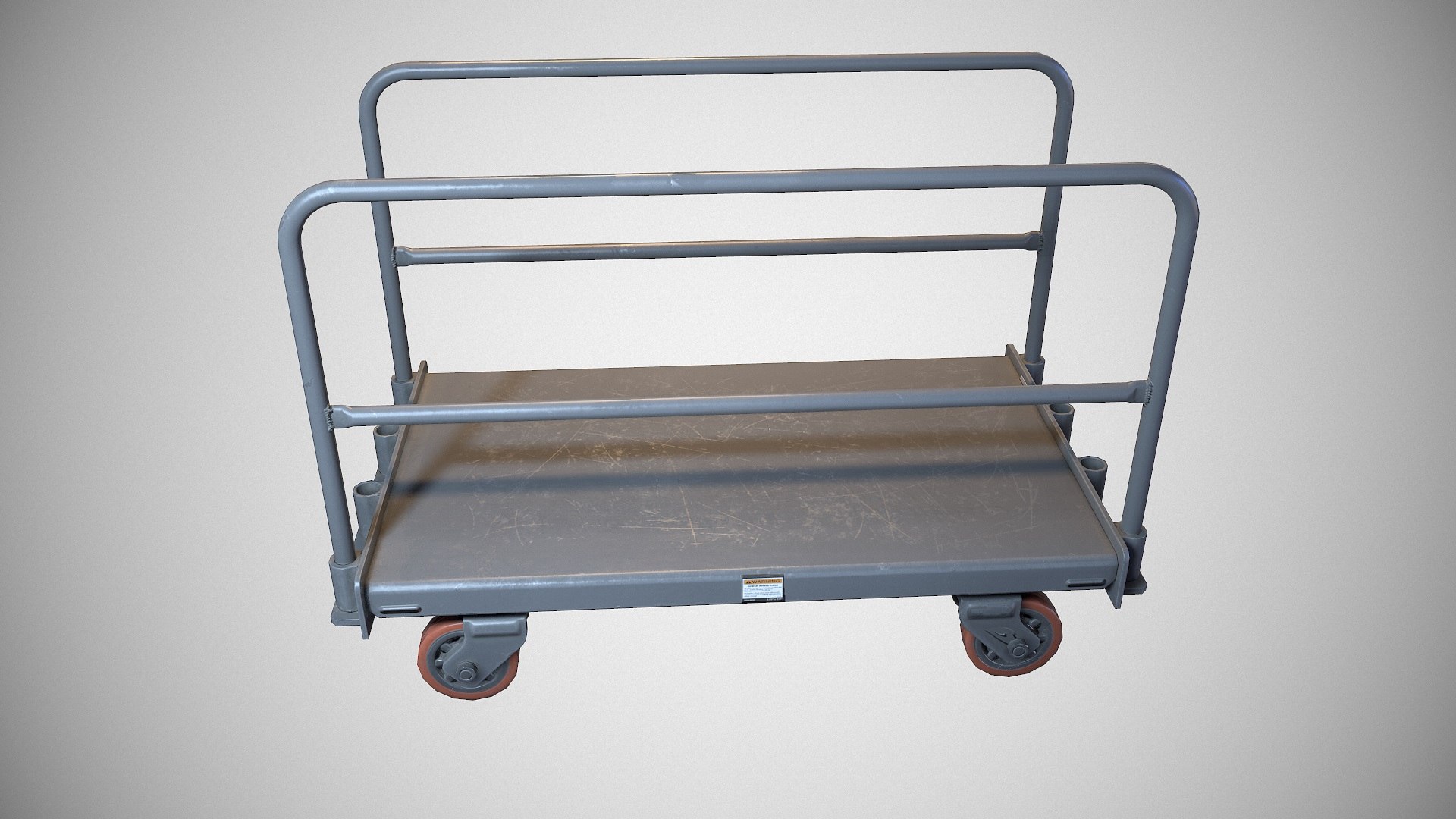 Warehouse Push Cart - 3D Model - TurboSquid 1179795