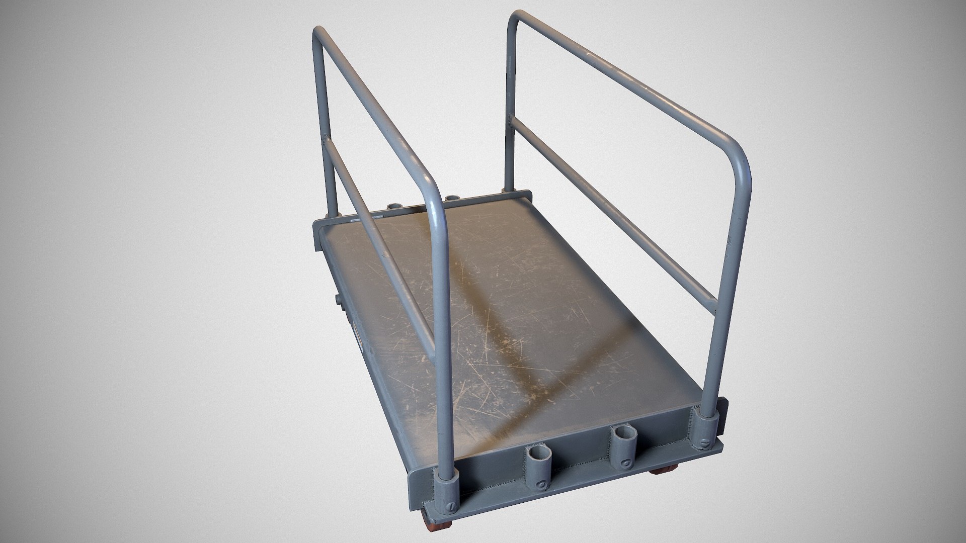 Warehouse Push Cart - 3D Model - TurboSquid 1179795