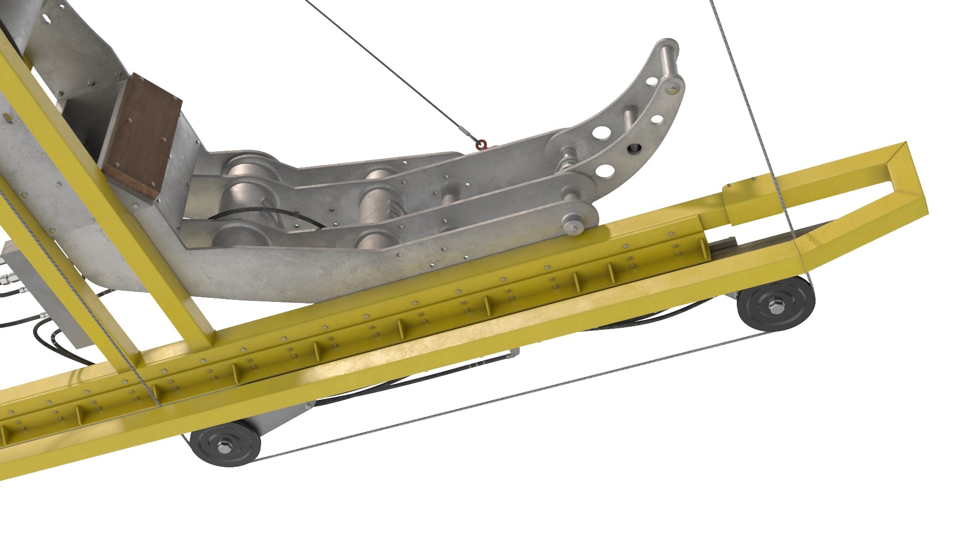3D Model Offshore Subsea Excavation Cutter Rigged - TurboSquid 2329772