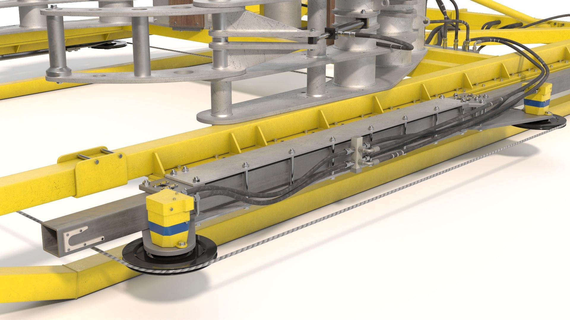 3D Model Offshore Subsea Excavation Cutter Rigged - TurboSquid 2329772