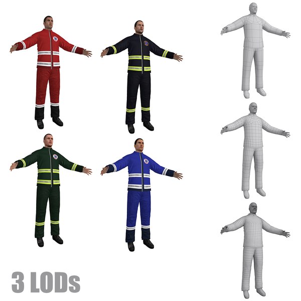 Paramedic 3D Models for Download | TurboSquid