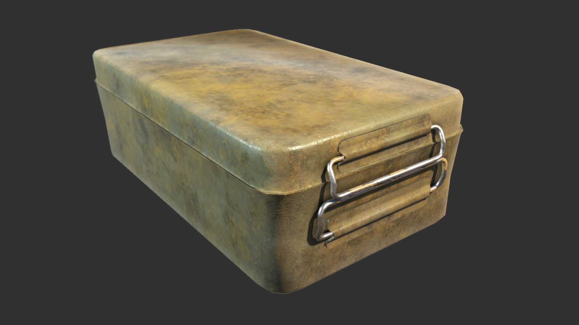 3D Rusty Supply Box - TurboSquid 1163590