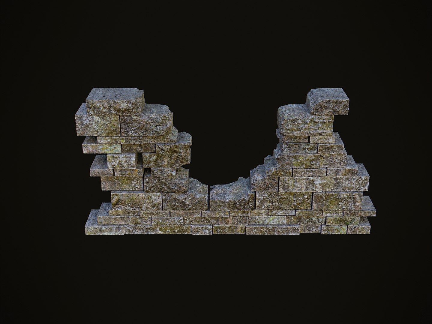 Ancient Stones Ruins 3D Model - TurboSquid 1653936