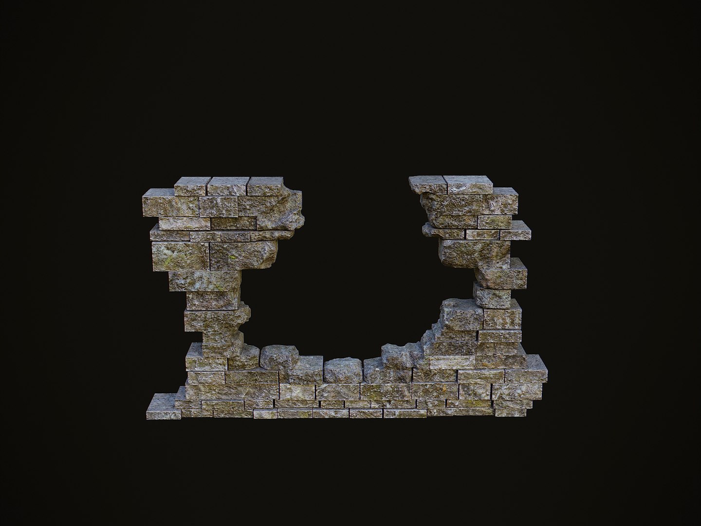 Ancient Stones Ruins 3D Model - TurboSquid 1653936
