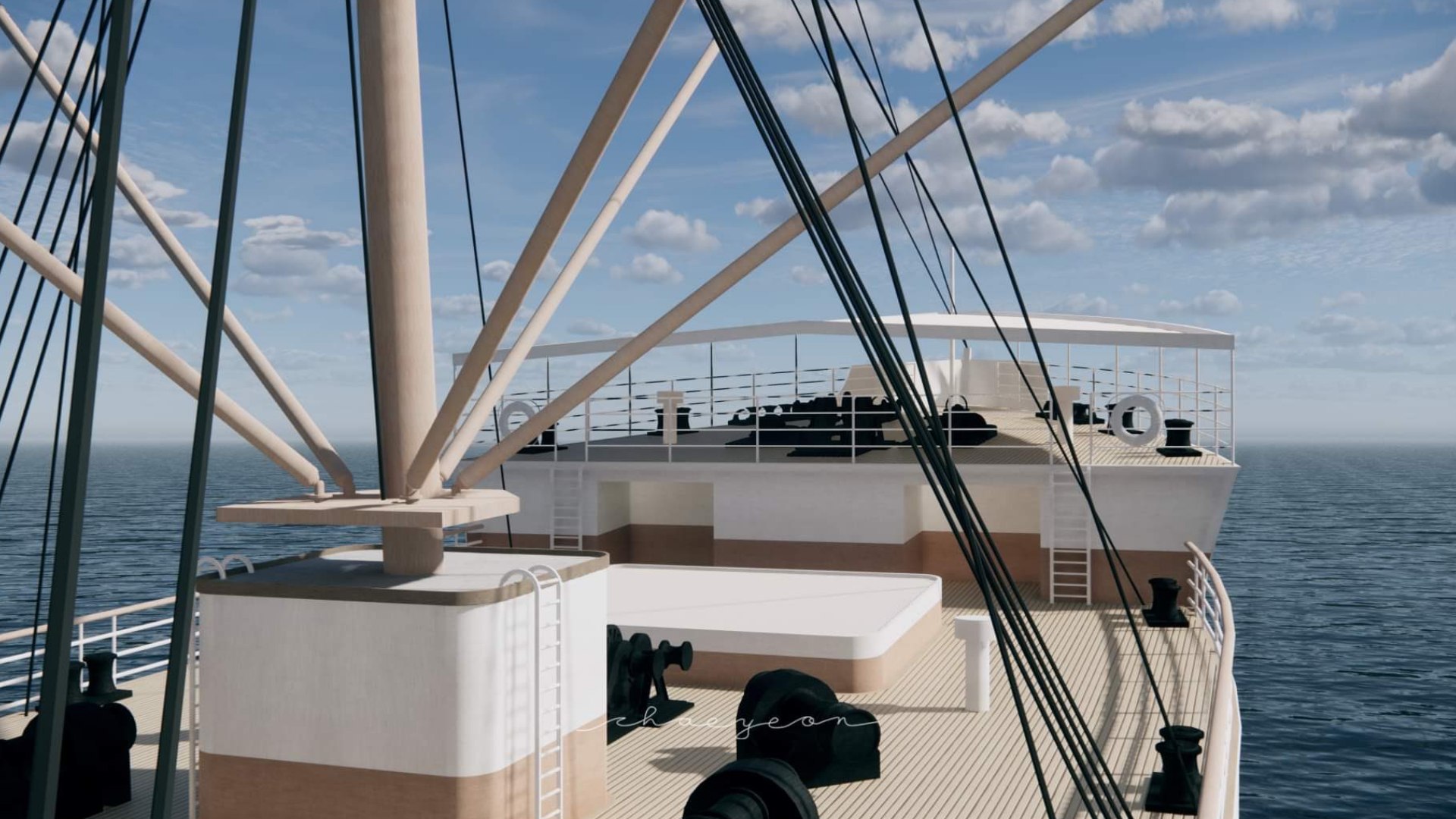 Philippine Cargo Passenger Ship SS Mayon model - TurboSquid 2081301