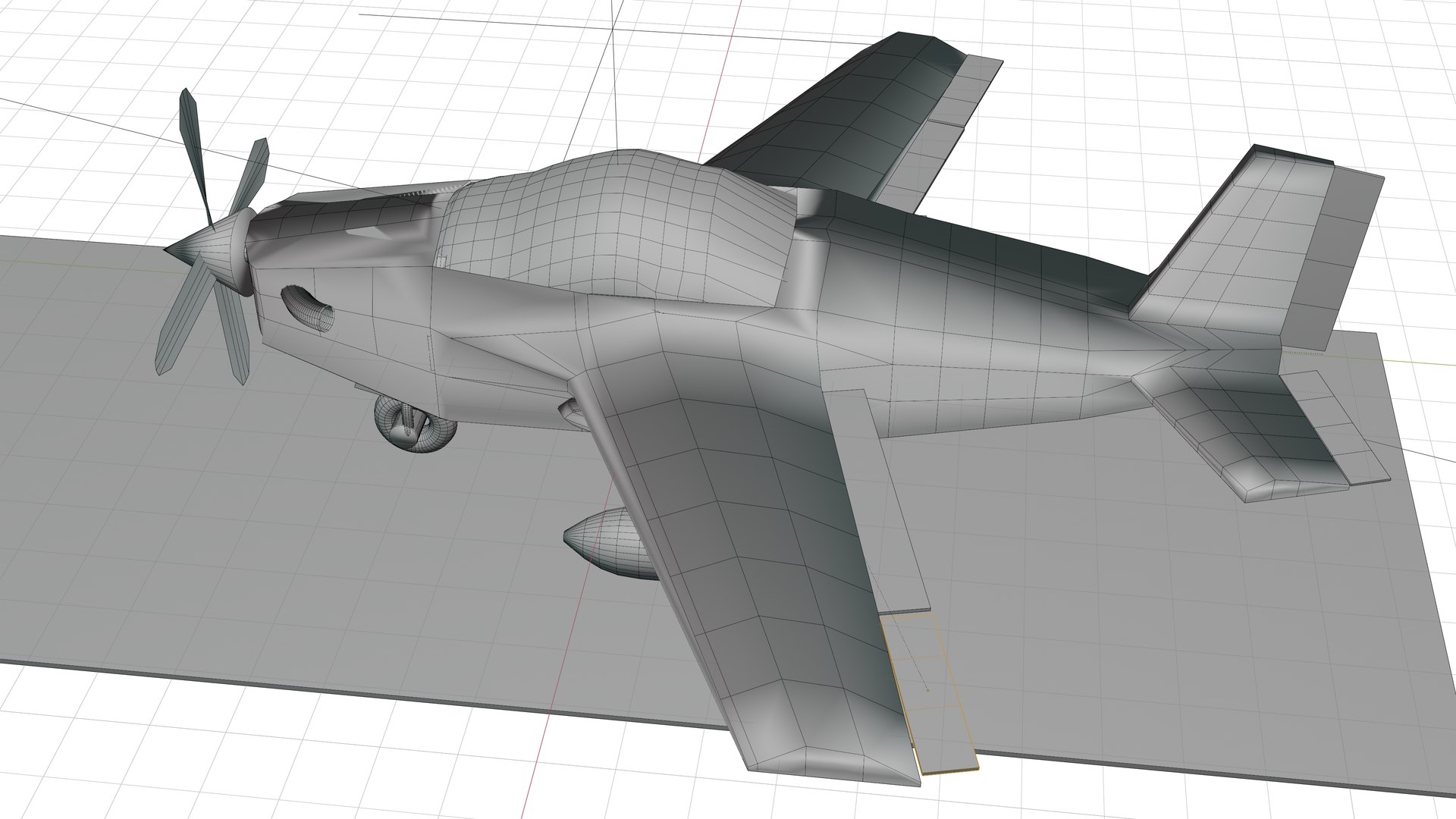 Prop Airplane2 Model - TurboSquid 2132054