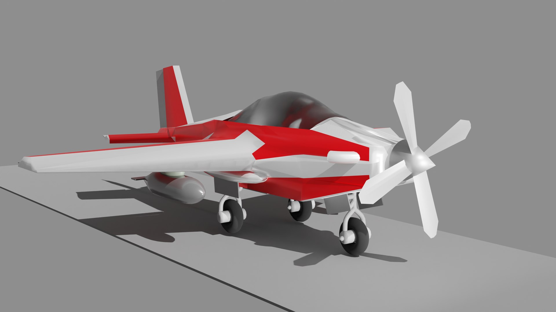 Prop Airplane2 Model - TurboSquid 2132054