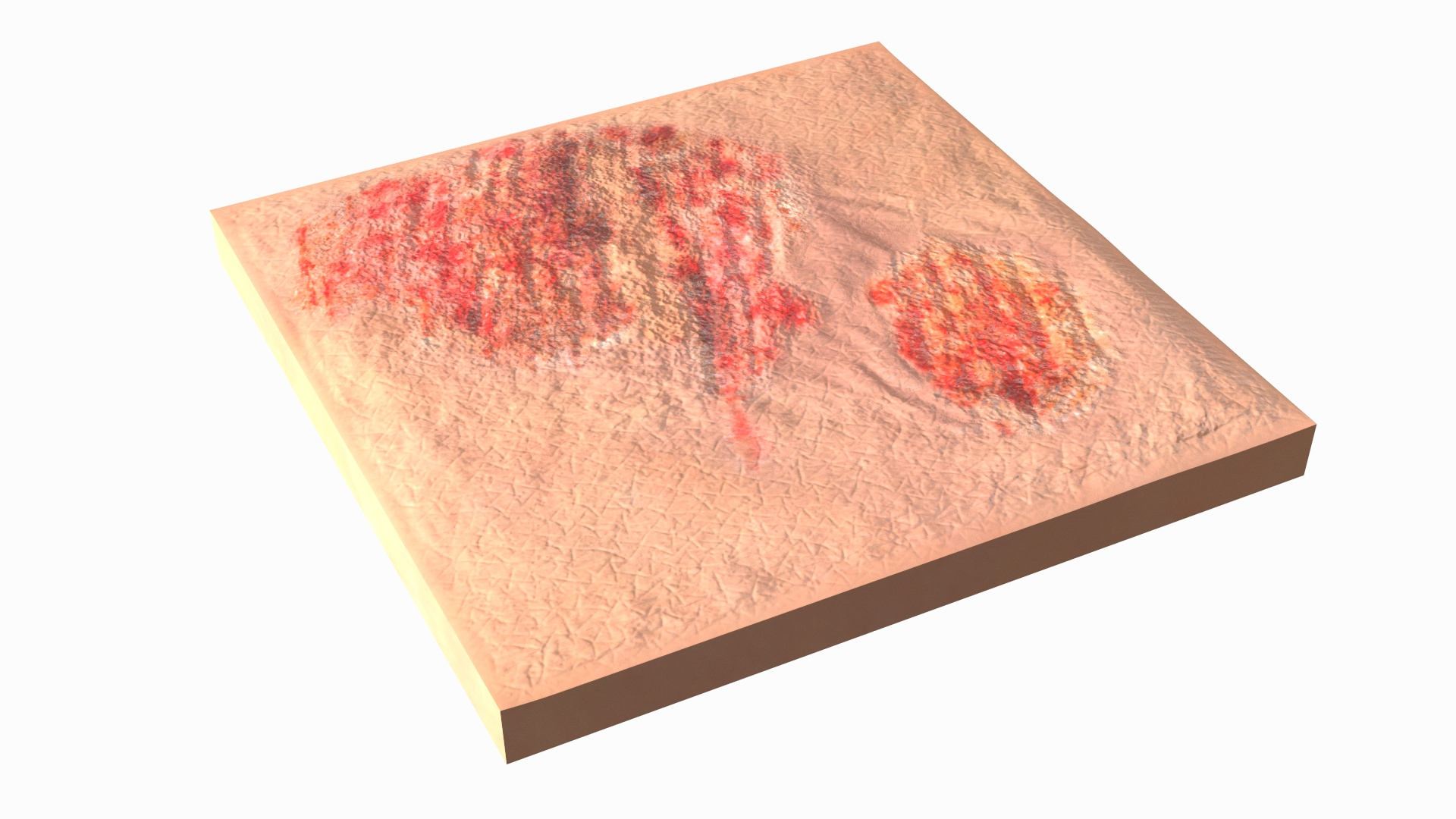 3D Grazed Skin - TurboSquid 2161287