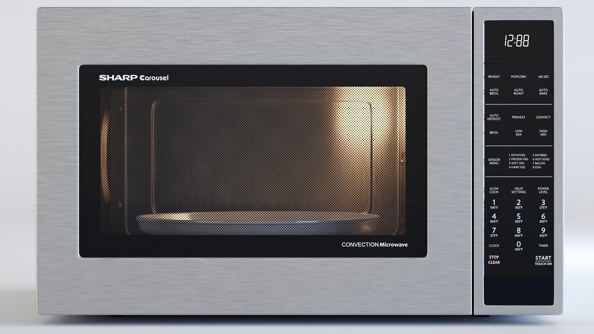 Oven Smc1585bs - Sharp 3D Model - TurboSquid 1628089