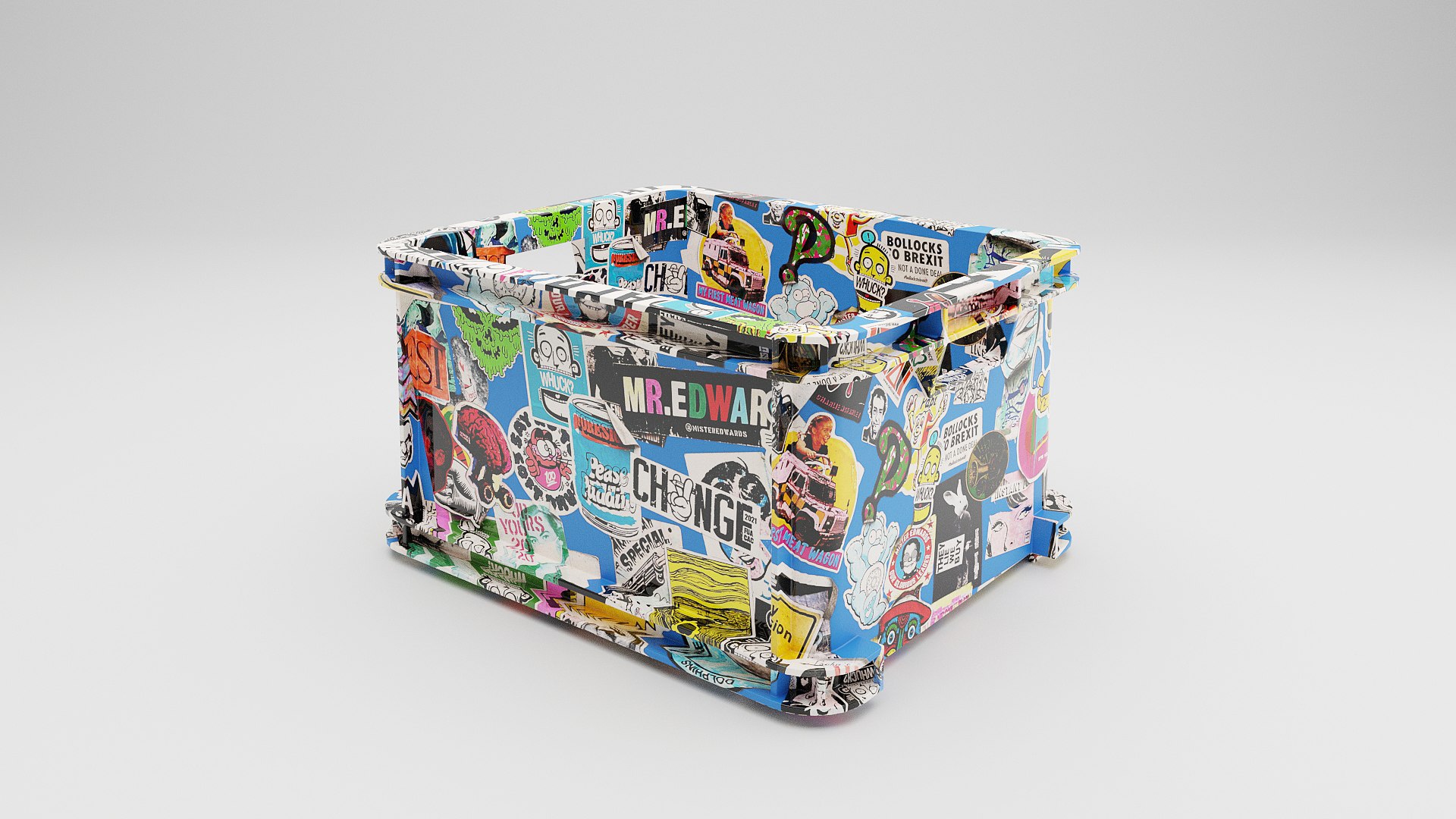 Storage Crate Model - TurboSquid 2083248